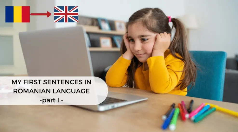 My First Sentences in Romanian Language - I